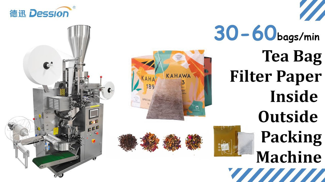 Automatic Filter Paper Bag Private Label Inner And Outer Tea Bags Flat ...
