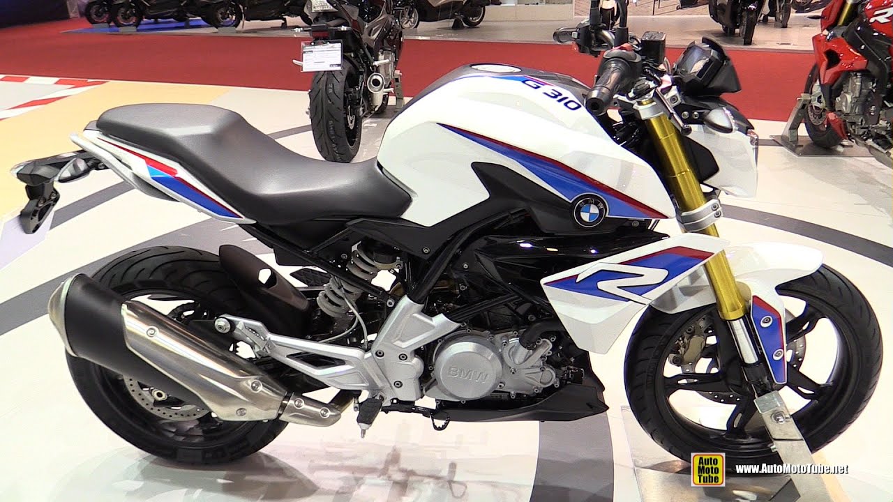 2016 BMW G310R - Walkaround - 2015 Salon de la Moto Paris - YouTube