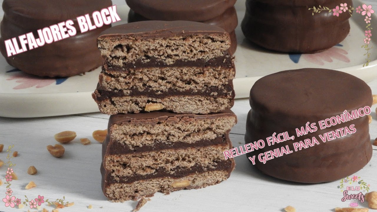🤯 Alfajores BLOCK relleno ECONÓMICO Y PERDURABLE 🥳 EXCELENTE para ...