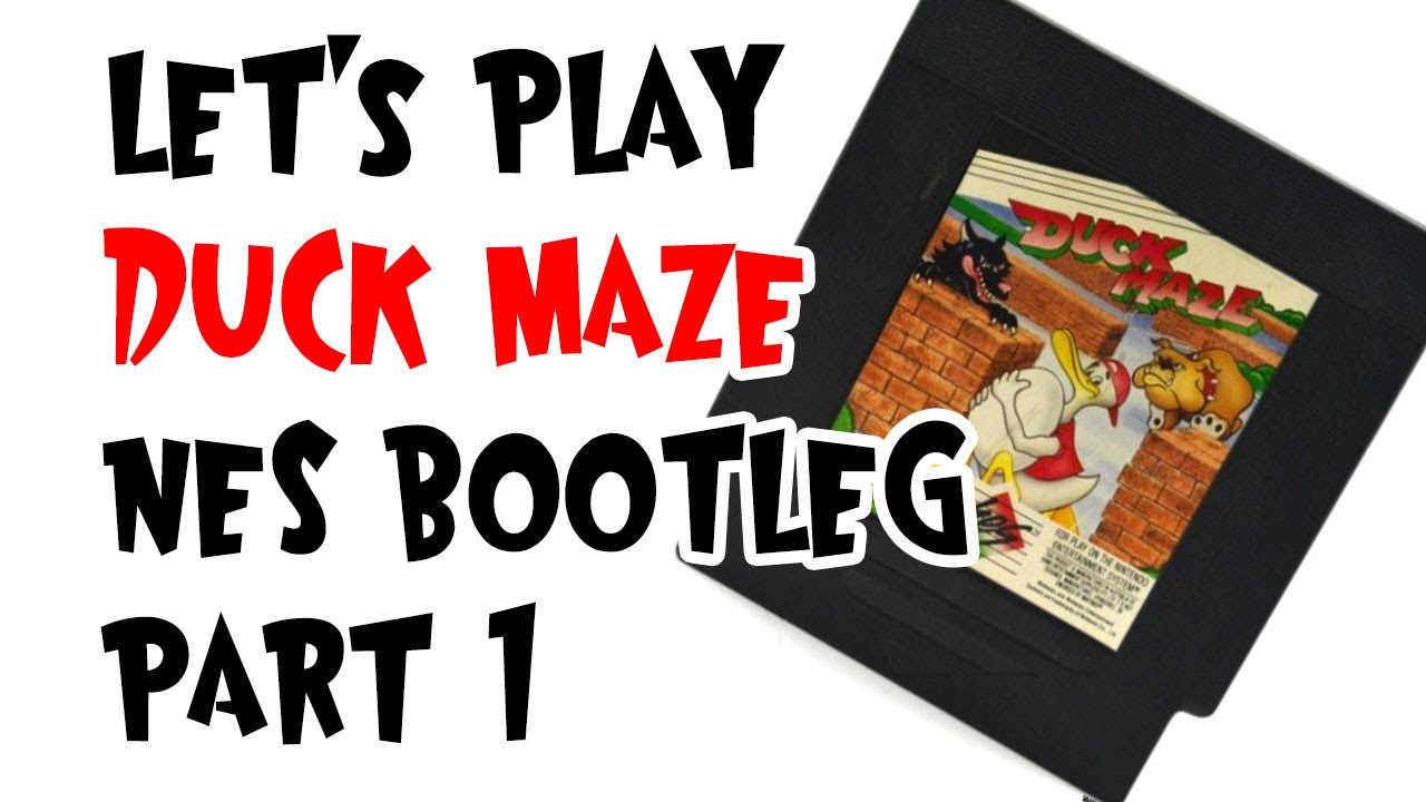 Duck Maze NES bootleg: Hard as Duck - Part 1/2 - YouTube