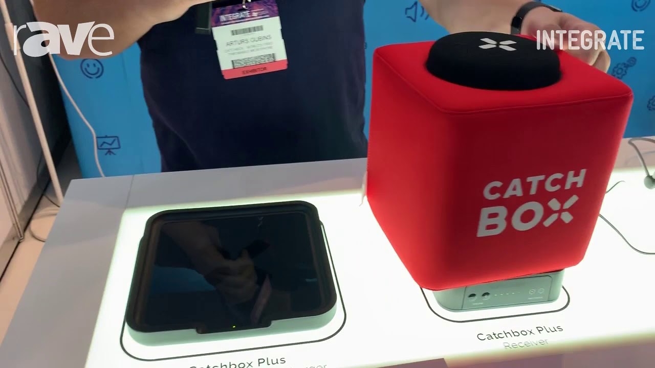 Integrate 2019: Catchbox Features the Catchbox PLUS Wireless Microphone System - YouTube