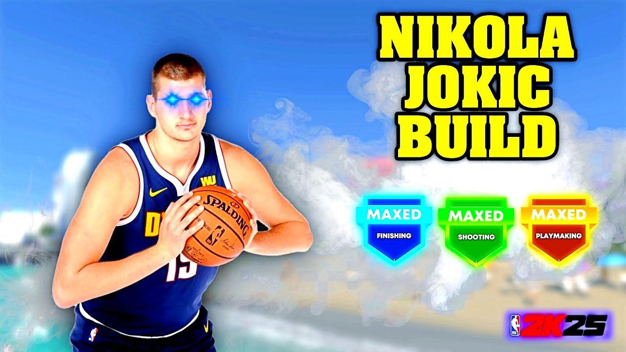 Nikola Jokic Build 2k25!!! Best Playmaking Center Build in NBA 2k25 ...