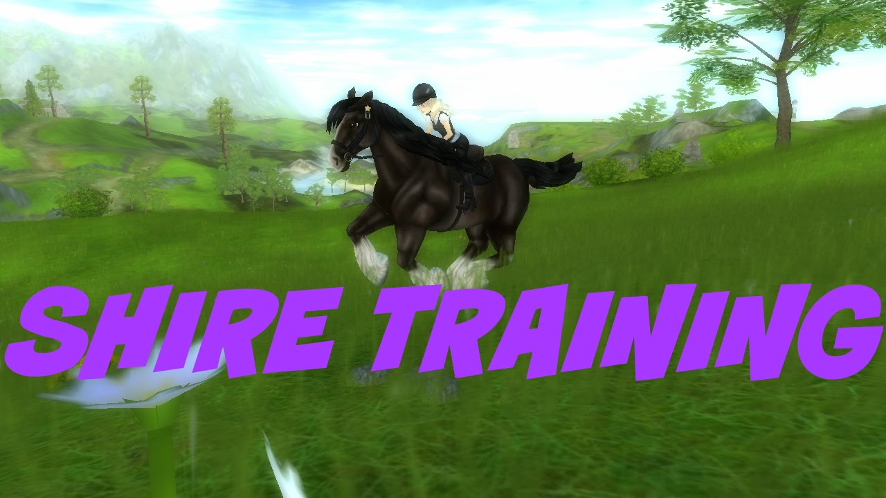 Star Stable - Shire Training Part 1 - YouTube