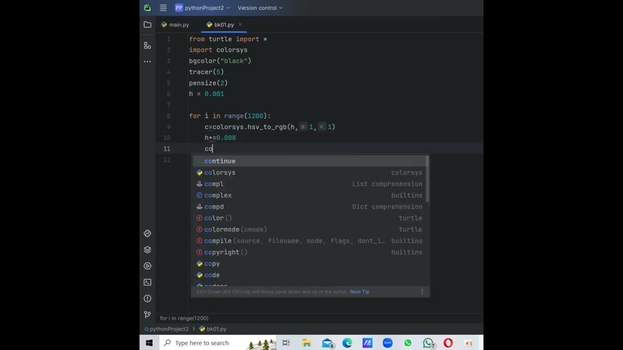 Mastering Python Graphics code. - YouTube