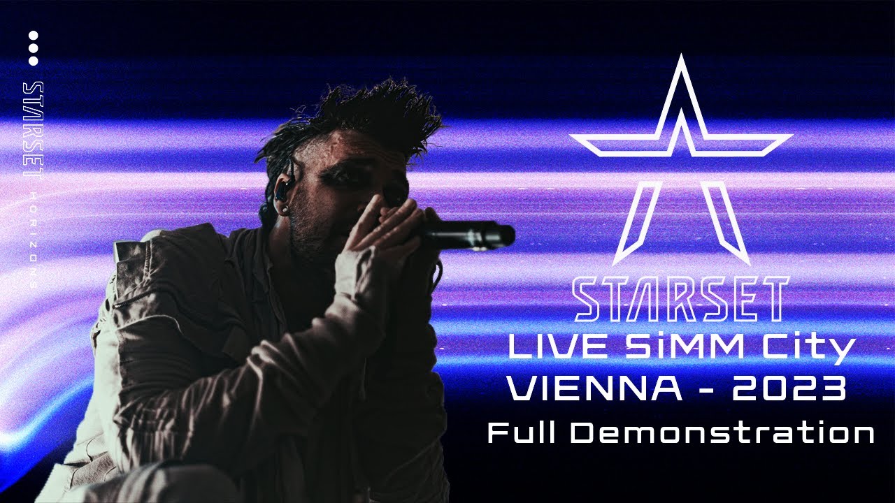 STARSET Live SiMM City Vienna 19. 3. 2023 - Full Demonstration - YouTube