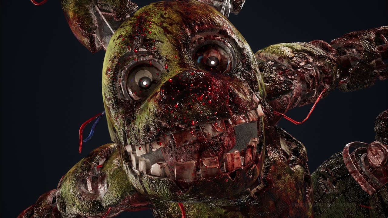 Build Jumpscare Springtrap DBD - YouTube