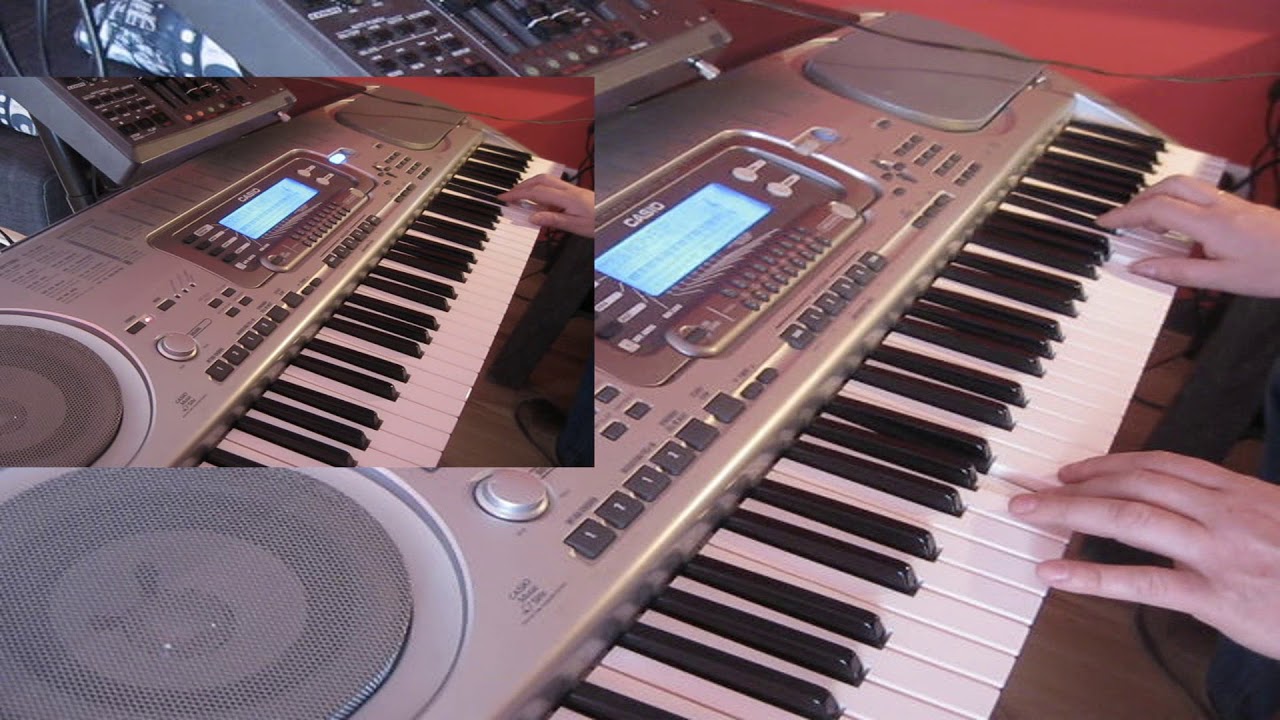 Kancelaria Zabiore cie Casio Wk 3500 live - YouTube