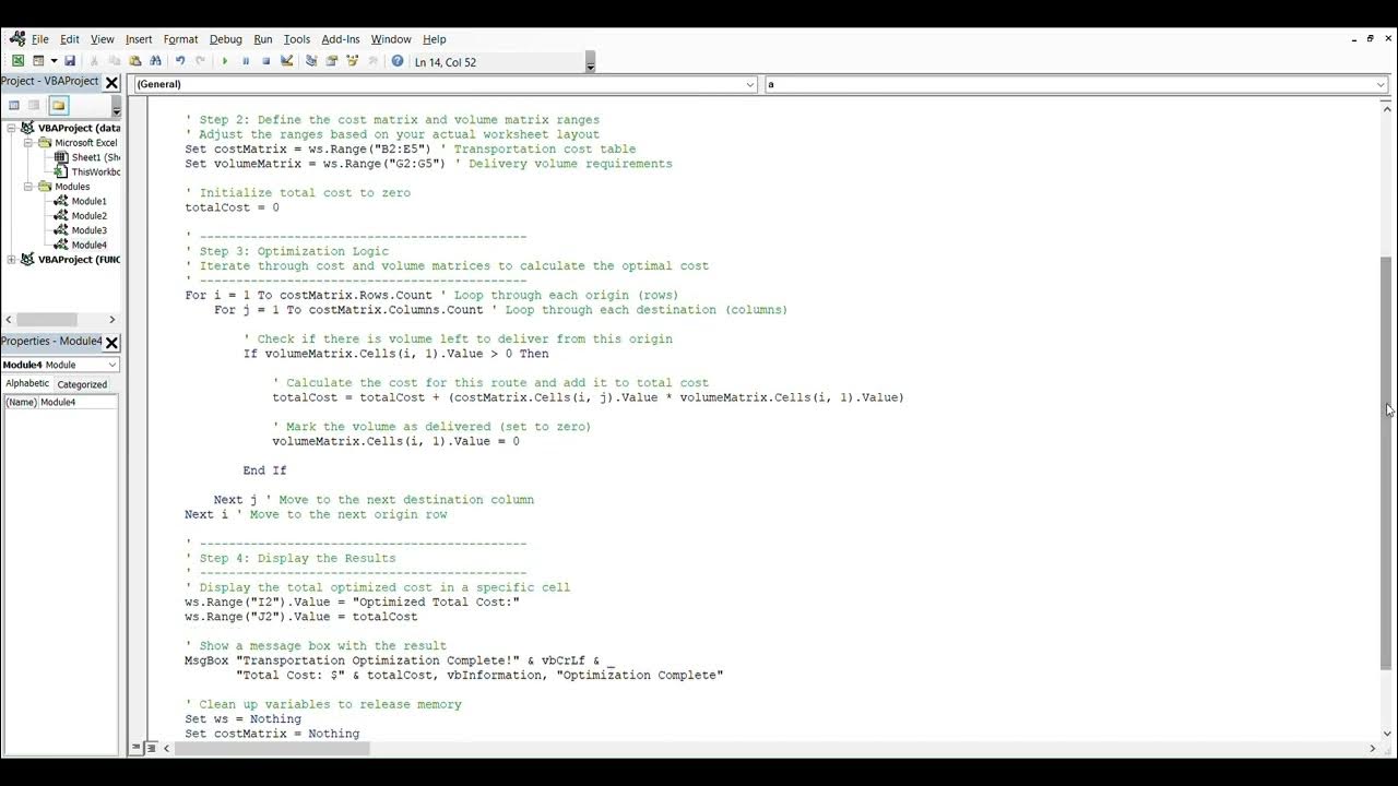 Supply Chain Analysis with VBA Automation 69 – Advanced Transportation Route Optimization in ...