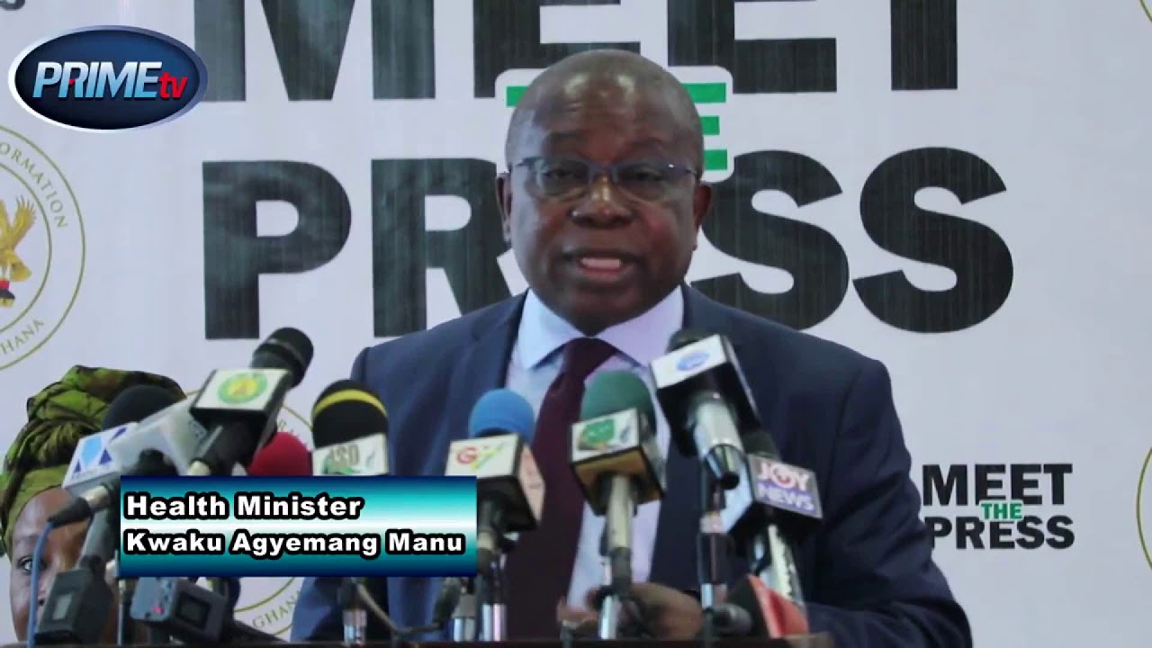 Health Minister Kwaku Agyeman Manu speaks on CMS fire - YouTube