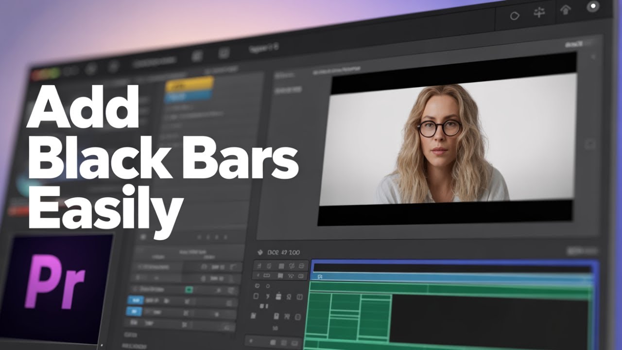 How to Add Black Bars | Adobe Premiere Pro - YouTube