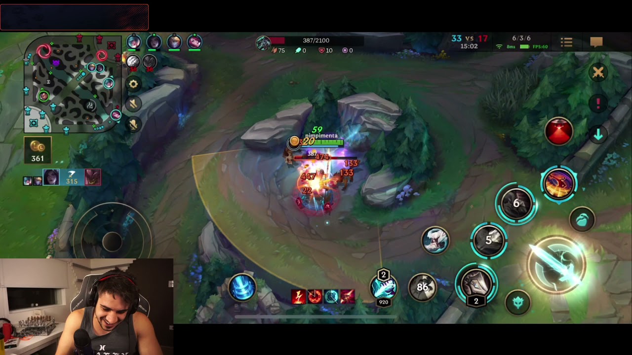 COMO MANDAR EMOJI NO WILD RIFT - YouTube