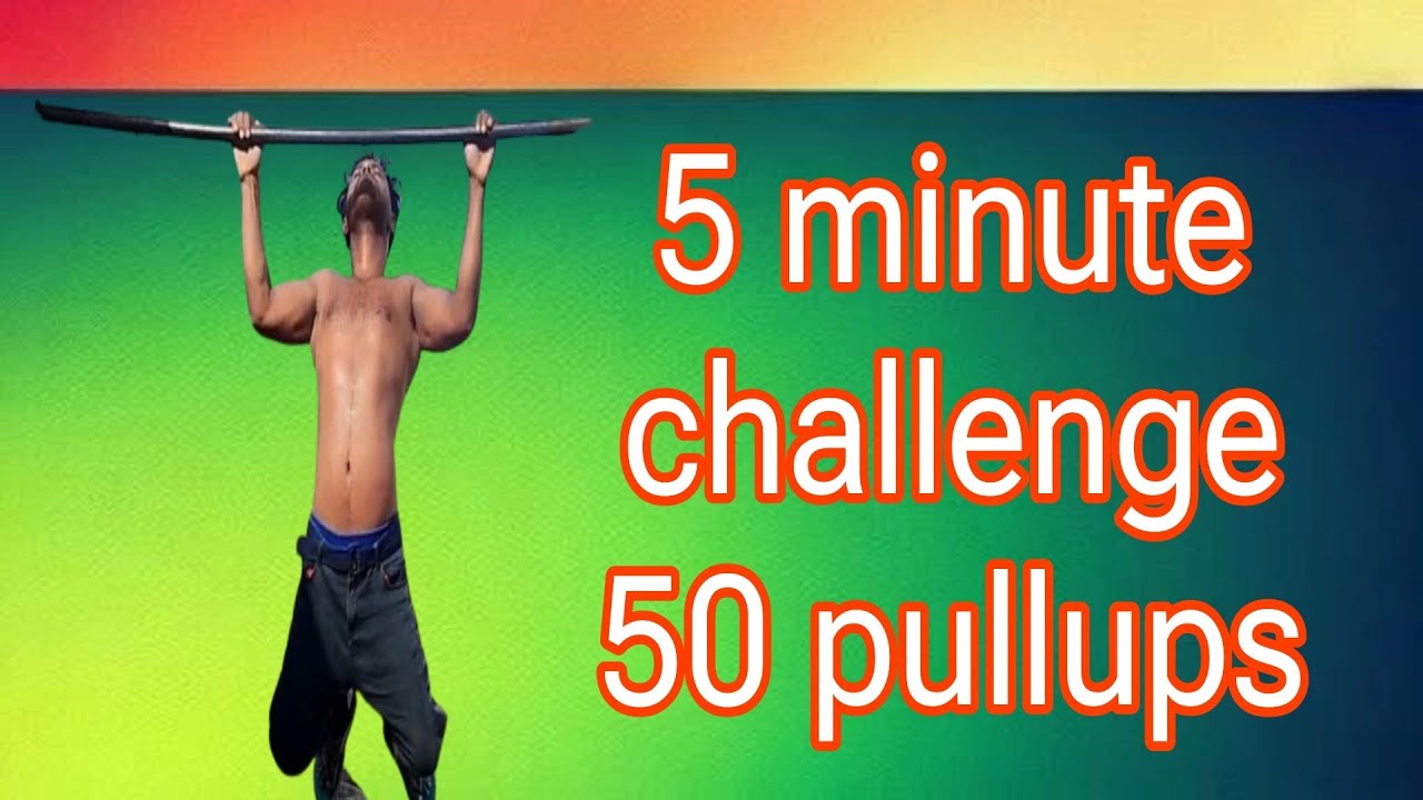 5 minute challenge 50 pullups - YouTube