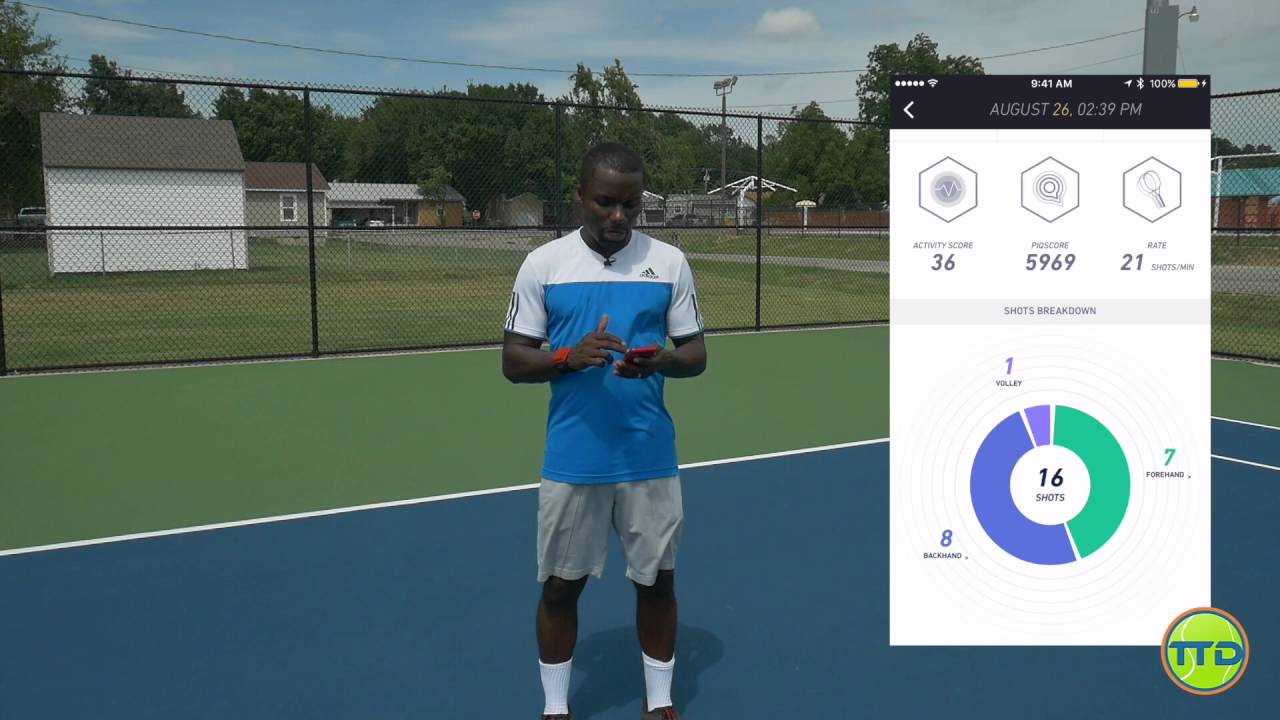 Tennis Sensor: Babolat PIQ Review - YouTube
