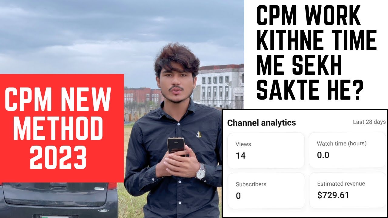 What is CPM Work | Details About CPM Work | CPM New Latest Method 2023 ...