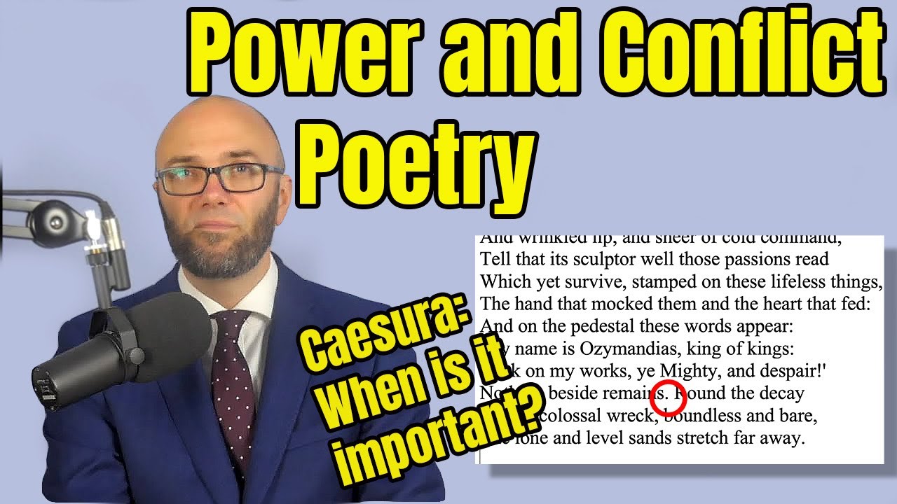 Understanding Poetry: Caesura (Power & Conflict Analysis) - YouTube