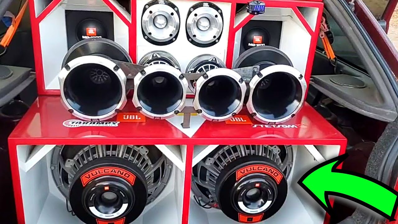 vulcano 3.8 jbl DE 15 POLEGADAS o melhor TOCANDO FORTE #somautomotivo - YouTube