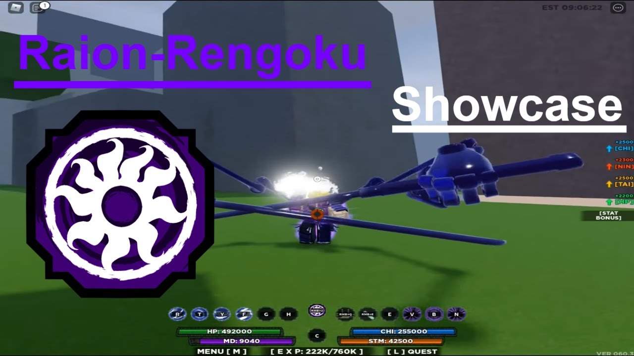 Shindo Life "Raion Rengoku Bloodline Showcase" - YouTube