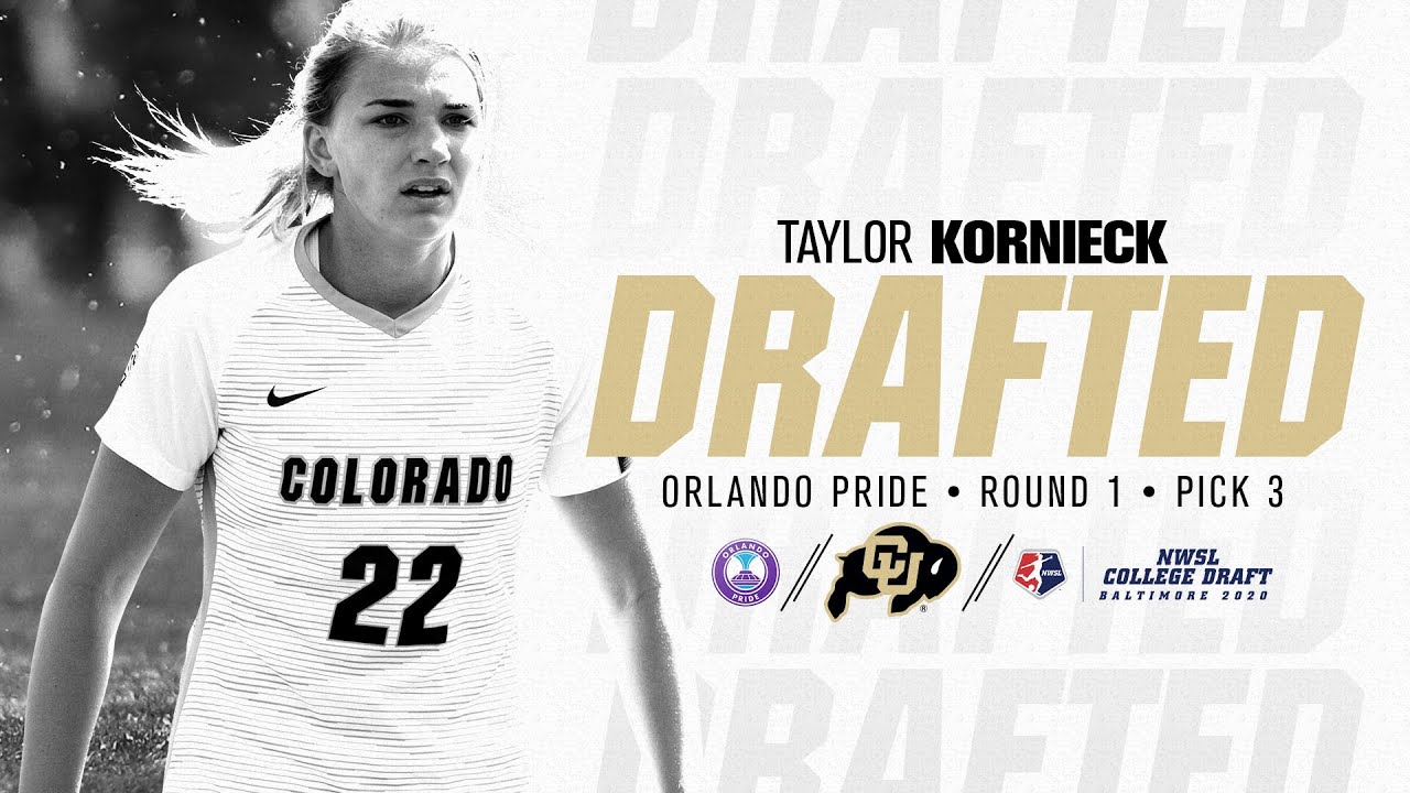 Taylor Kornieck Selected No. 3 Overall in 2020 NWSL Draft - YouTube