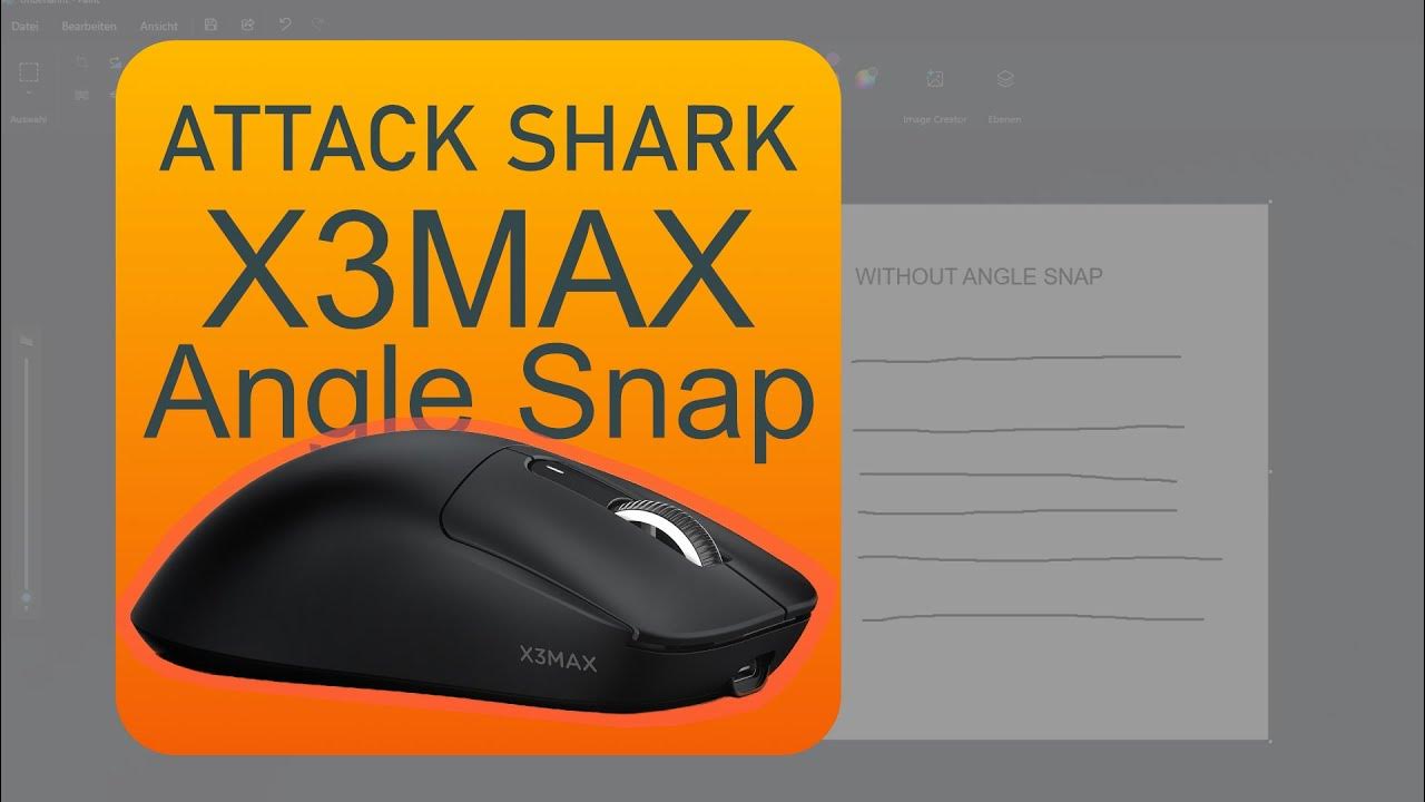 ANGLE SNAP with Attack Shark X3MAX - YouTube