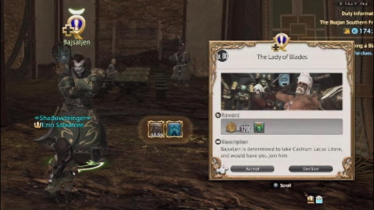 FFXIV: The Lady of Blades (Bozjan Southern Front) - YouTube