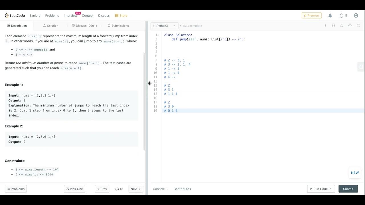 Leetcode February Daily Day 08 45 Jump Game Ii Youtube