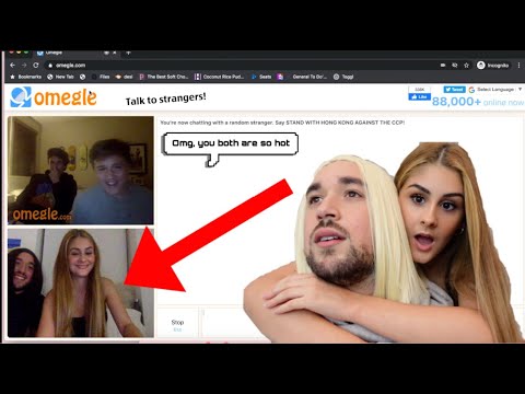 CATFISHING PEOPLE ON OMEGLE... - YouTube