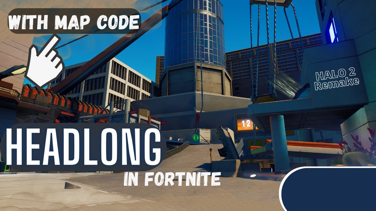 Headlong in Fortnite Creative! Halo 2 map remake - YouTube