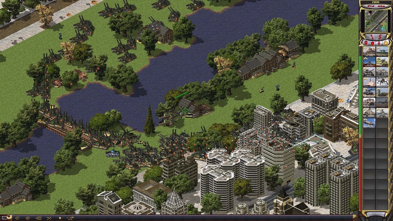 EP.590 : Red Alert 2 : New Map 27 | Modern Warfare Mod 3-5 Brutal AI ...