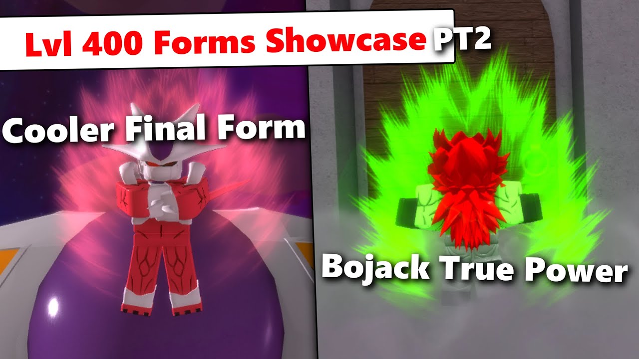 Cooler Final Form & Bojack True Power Form Showcase | DBZ Online ...