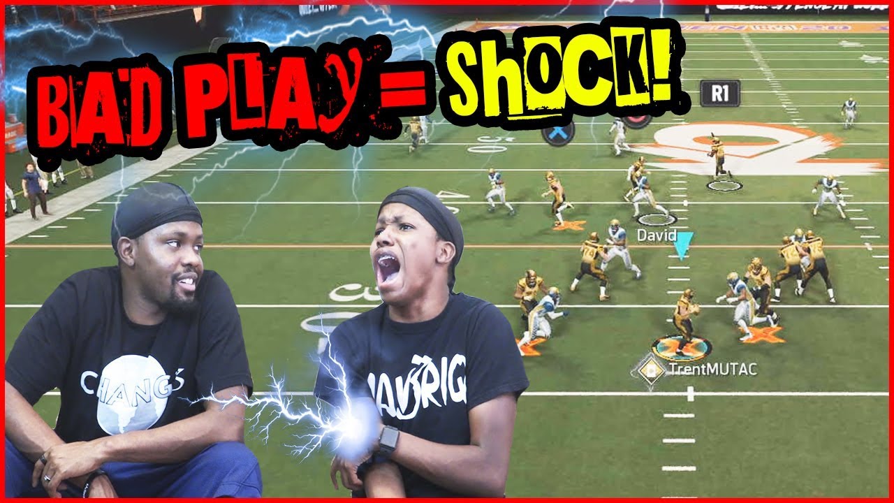 Every Bad Play = High Voltage Shock! | Madden 20 Superstar KO Mode ...