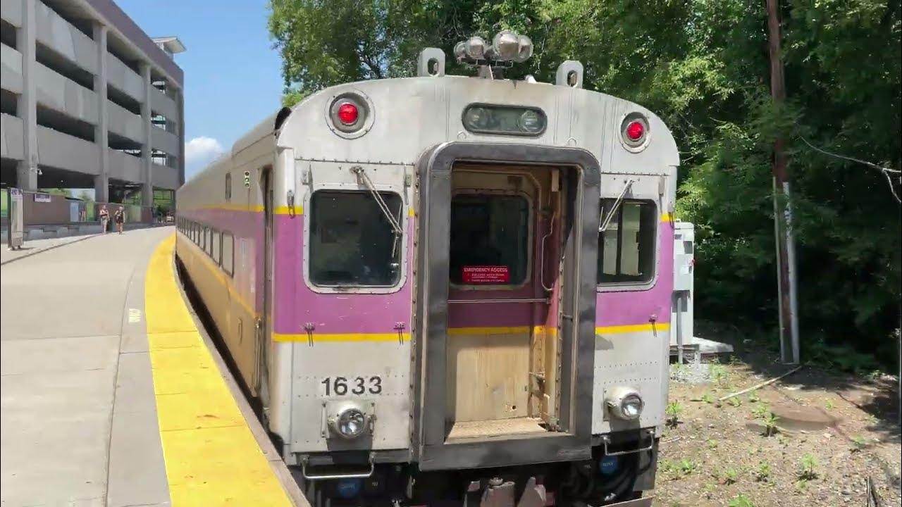 MBTA F40PH-3C 1028 - CTC-1B Comet Cab 1633 - YouTube