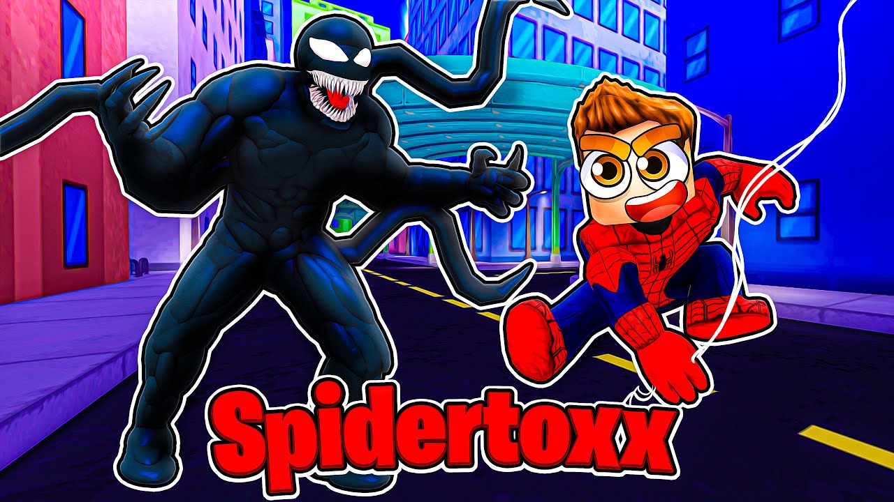SPIDERMAN VS. VENOM IN ROBLOX - YouTube