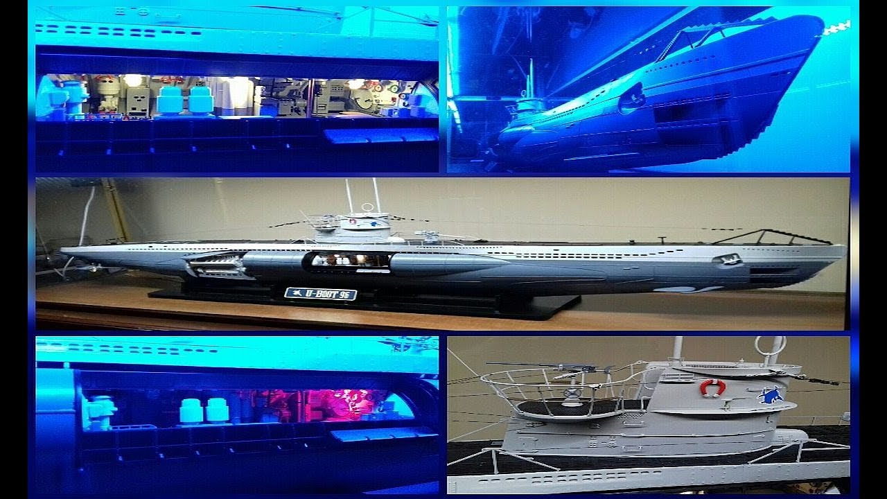 Submarine U- BOOT 96 Hachette 1/48 - YouTube