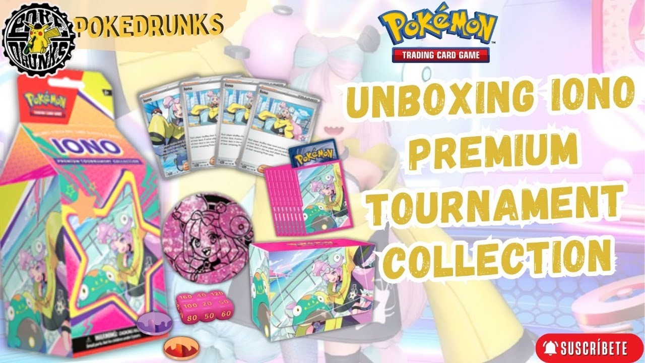 Pokemon TCG Unboxing Iono Premium Tournament Collection | Seguimos ...