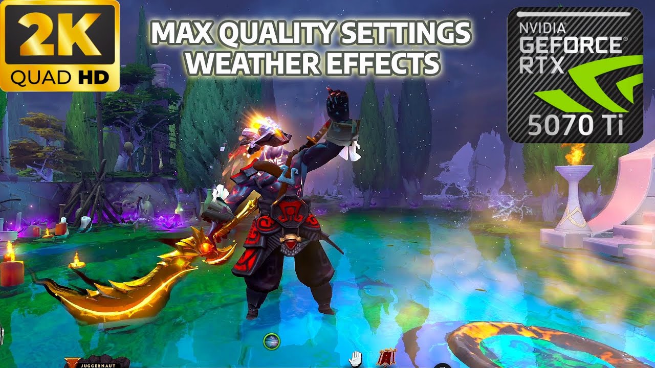 RTX 5070 Ti - Dota 2 - MAX Quality Gameplay - Weather Effects - Ryzen 7 ...