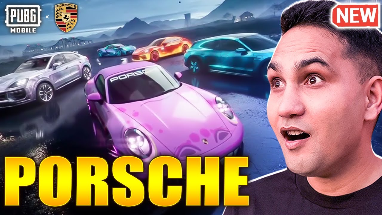 New Porsche Cars In PUBG MOBILE | Upcoming Porsche Supercar Skins ...