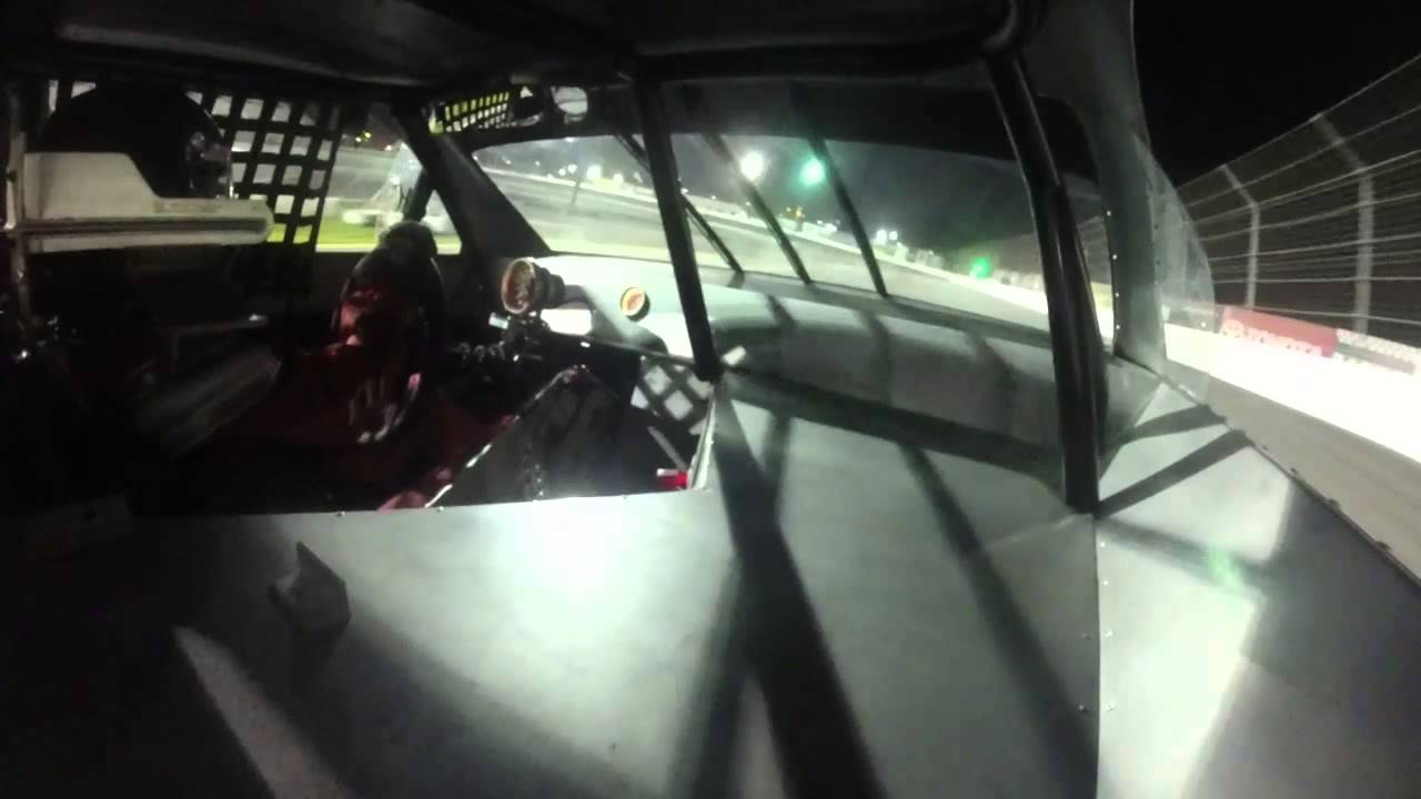 Trisha Helfer testing NASCAR race car at IRWINDALE Speedway - YouTube
