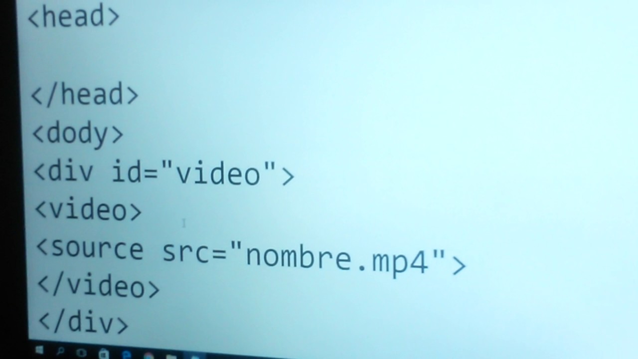 Insertar Vídeo y darle estilo con HTML - YouTube