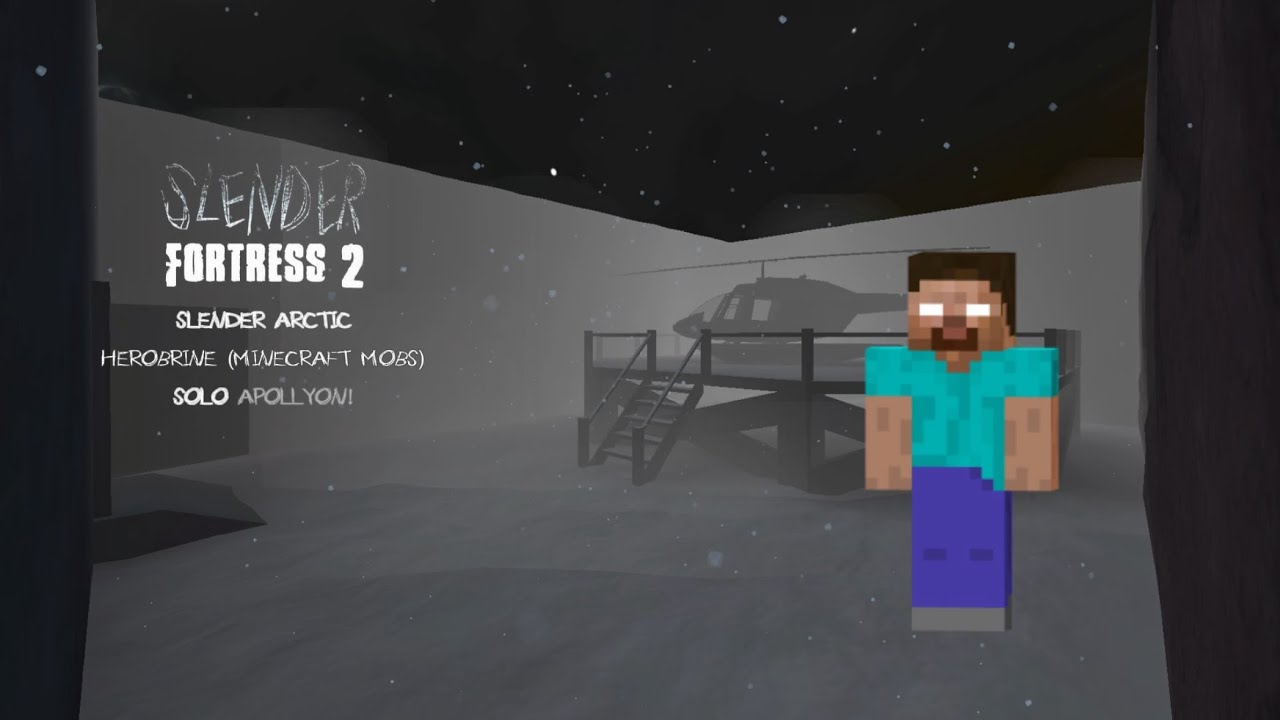 Slender Fortress 2 | Pt.185 | Arctic | Page Finding Map | Herobrine ...