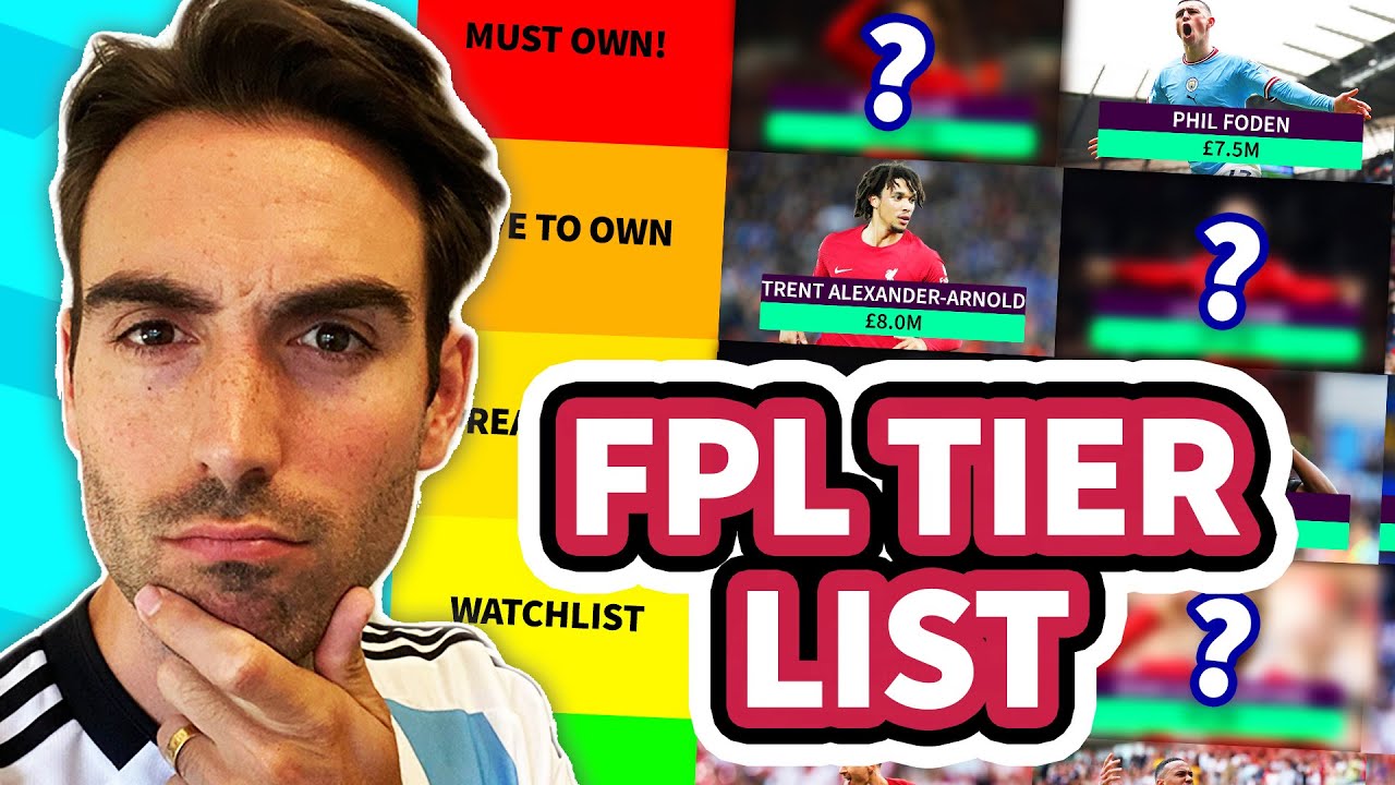 Ranking the BEST FPL Assets | FPL TIER LIST - YouTube
