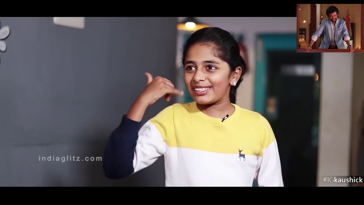 Singer Praniti about talking with Rajini sir in video call | Darbar ...