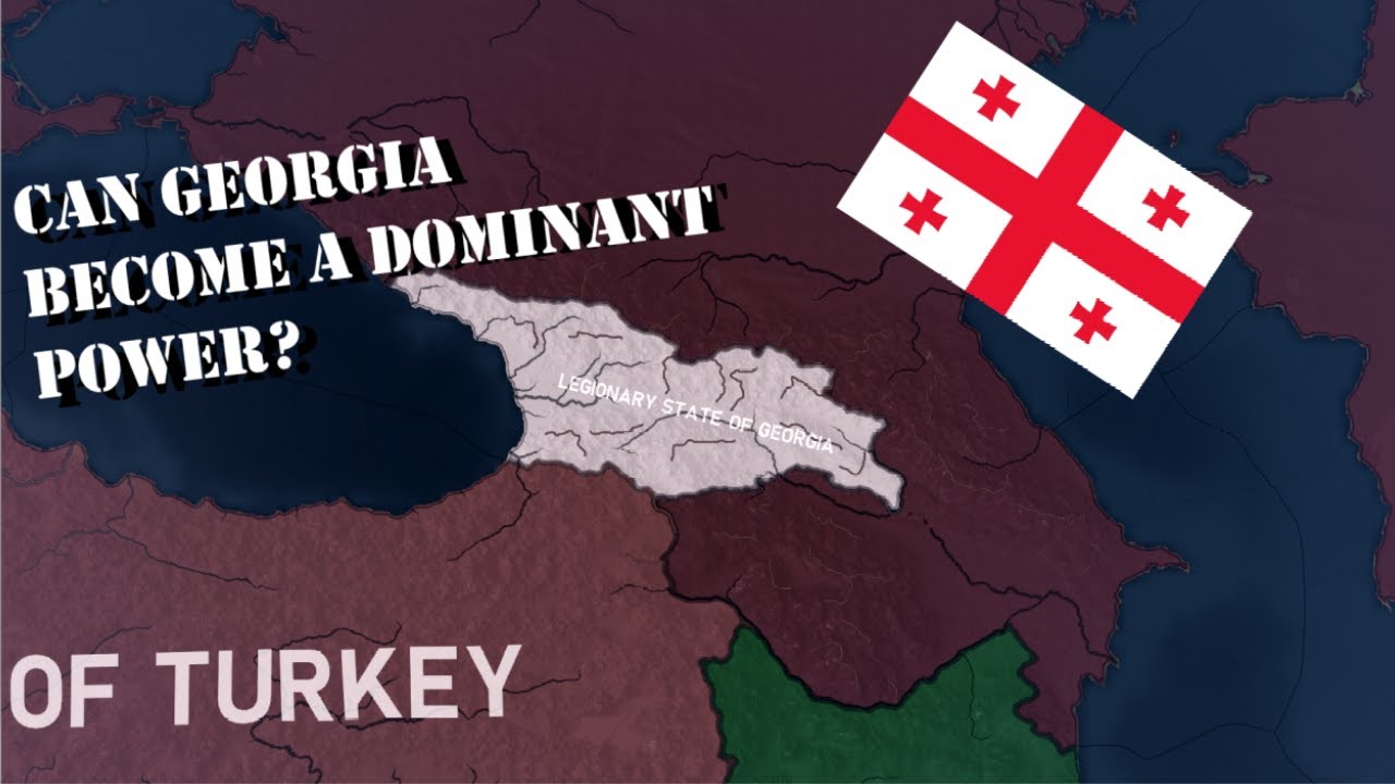 Georgia forms a Empire - Hoi4 Timelapse - YouTube