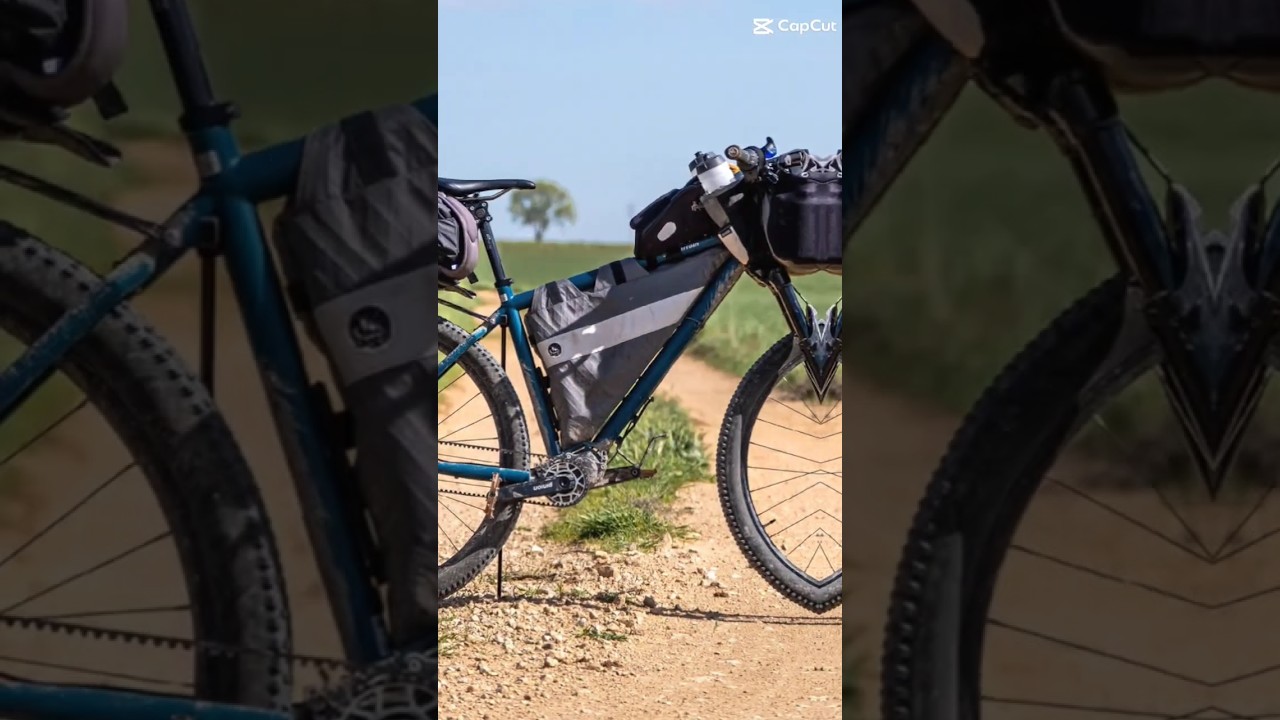 Full load bike #cycling #cycle #travel - YouTube