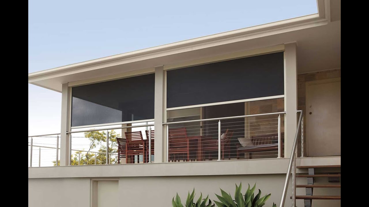 Klymate Zip Screen For Balcony | Sunvel.in - YouTube