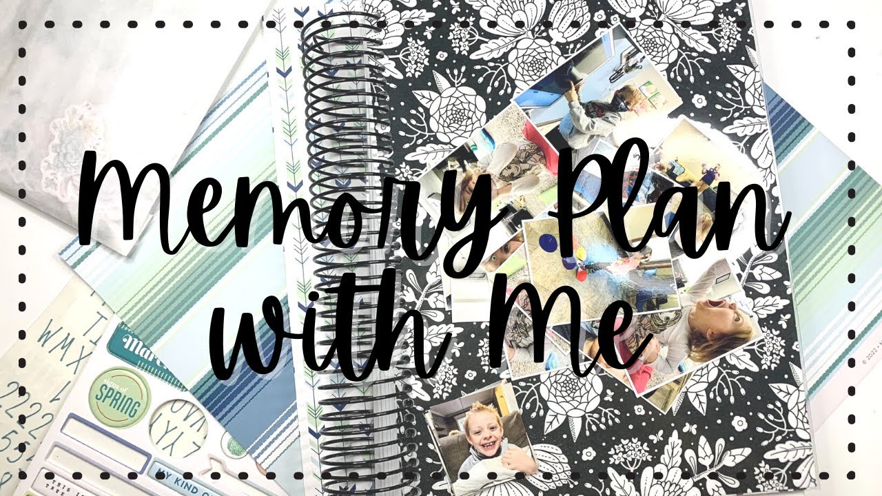 Memory Plan with Me | Memory Spread | Lights Planner Action - YouTube