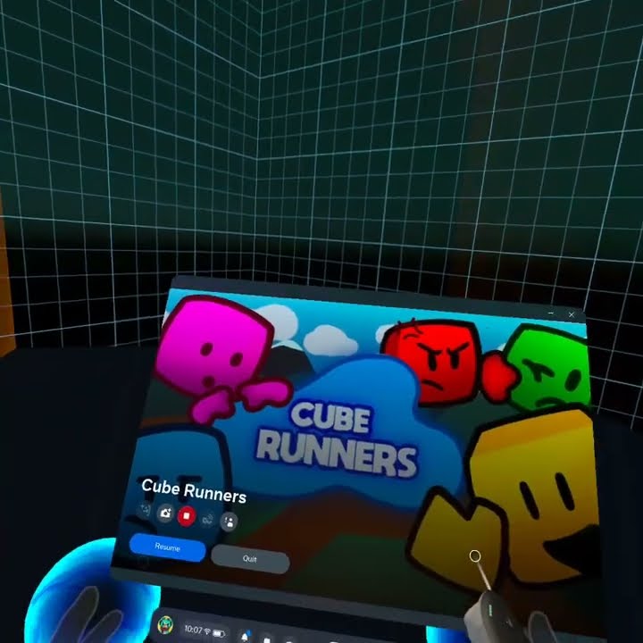 I glitched cube runners - YouTube