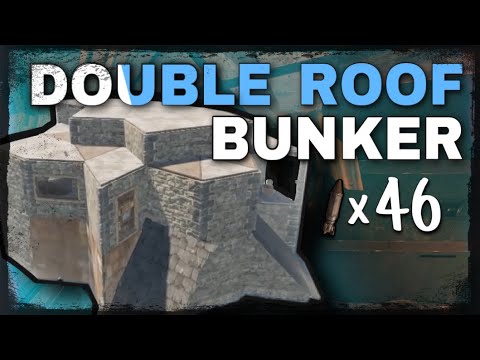 NEW DOUBLE TRIANGLE ROOF BUNKER BASE DESIGN 2020 | Rust Base Build ...