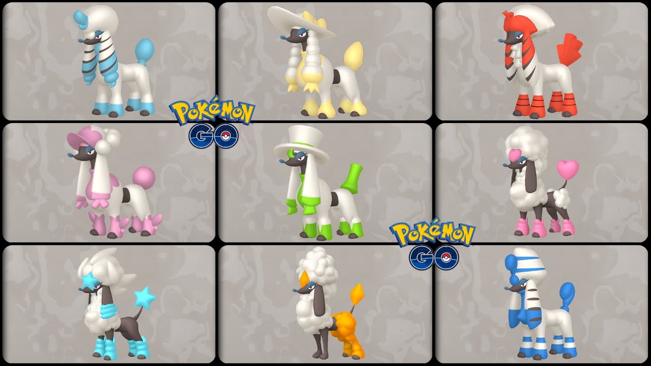 #PokemonGO: Furfrou Matron, Heart Dandy Trim,Debutante Trim,Diamon ...