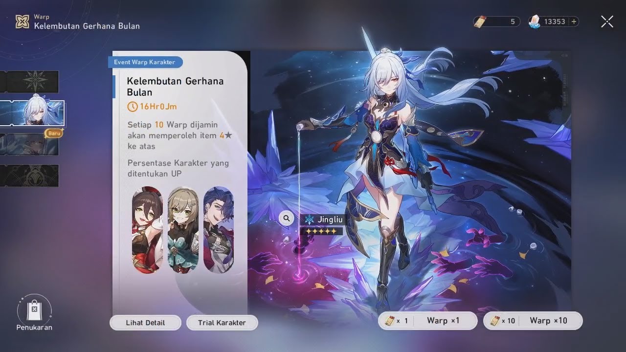 10000 Stellar Jade untuk Jingliu dan Light Cone, Apakah Berhasil ...