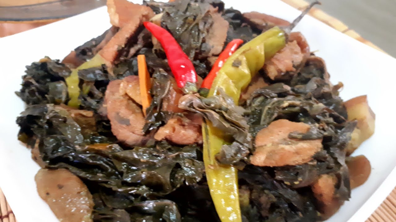 LAING LUTONG ULAM NA MASARAP//Easy Recipe - YouTube